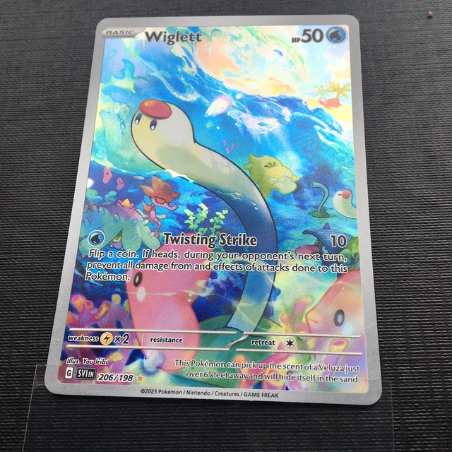 206/198 WIGLETT : Illustration Rare Card : SV01 Scarlet & Violet ...