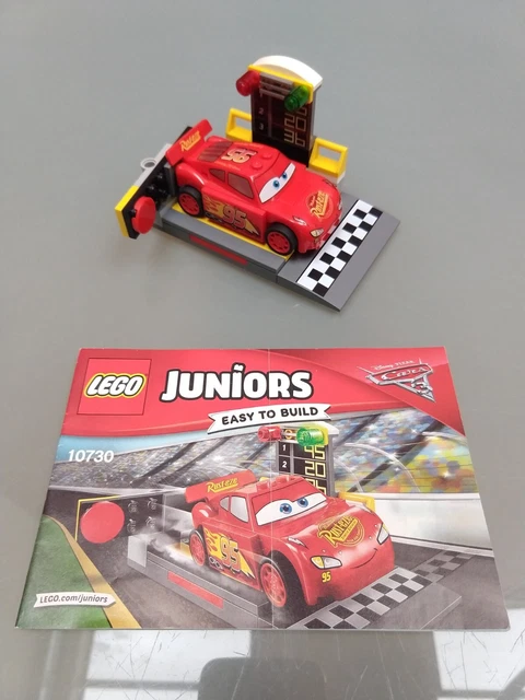 LEGO JUNIORS DISNEY Pixar Cars Lightning McQueen Speed Launcher 10730 ...