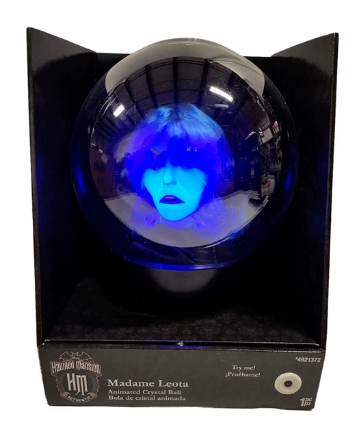 DISNEY 2022 HAUNTED Mansion Madame Leota Talking Crystal Ball Halloween ...