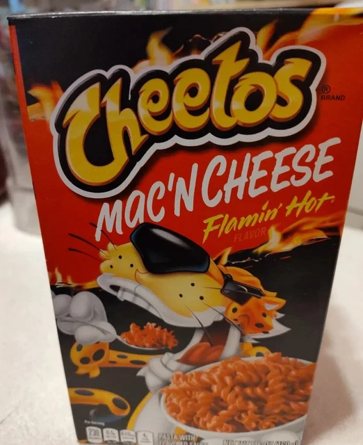 RARE CHEETOS MAC 'n Cheese Flamin' Hot Flavor 5.9 Oz $6.79 - PicClick