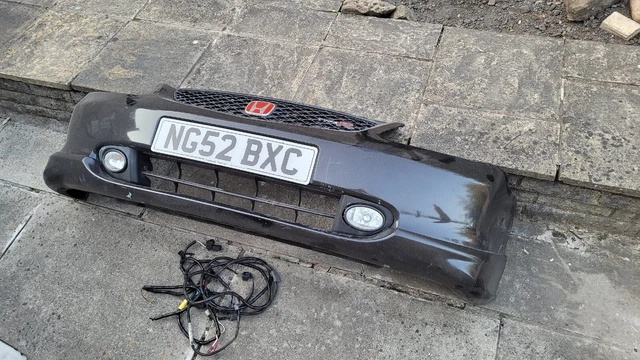HONDA CIVIC EP3 Type R Pre Facelift Front Bumper Fog Lights & Wiring £ ...