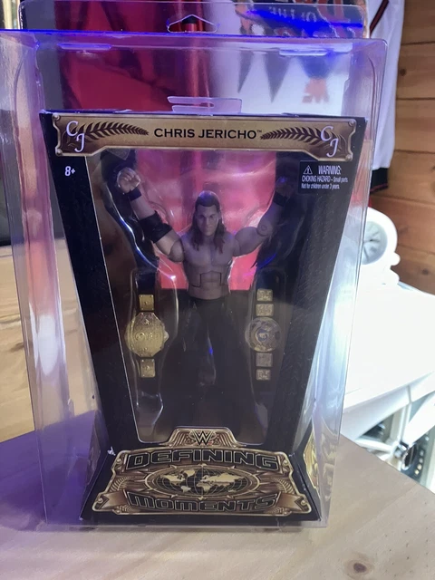 WWE MATTEL DEFINING MOMENTS CHRIS JERICHO Wrestling Figure WWF £64.99 - PicClick UK