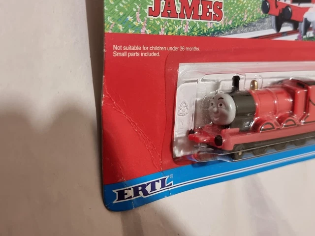 THOMAS THE TANK Engine & Friends ERTL JAMES TRAIN PRESSOFUSO NUOVO E ...