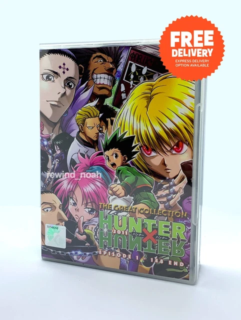 DVD ANIME THE Great Collection Hunter X Hunter Series + 2 films + 30 ...