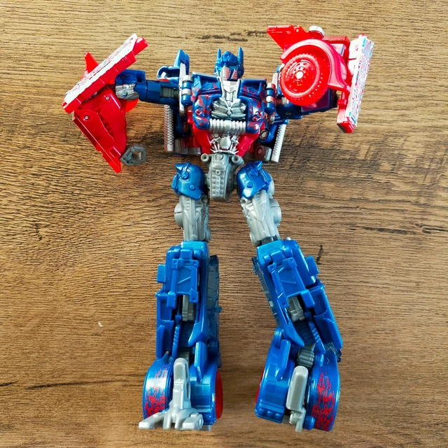 TRANSFORMERS THE LAST Knight Optimus Prime Quad-Barrel Shotgun! Ss-05 ...