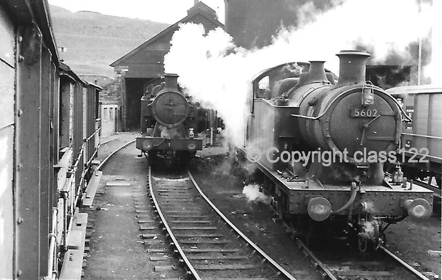 PHOTO - GWR '56xx' class 0-6-2T No.5602 at Whitecliffe £1.99 - PicClick UK