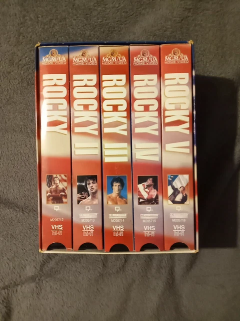 ROCKY VHS COMMEMORATIVE 20th Anniversary Gift Set £7.32 - PicClick UK