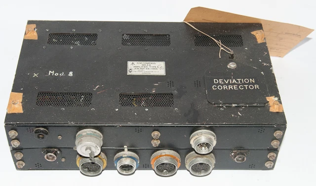GM COMPASS MK.4B Amplifier Type A 6B/1994 Sperry Gyroscope RAF Vintage ...