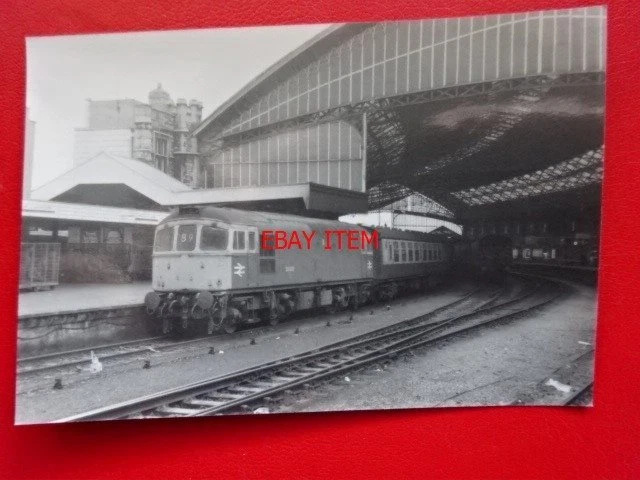 PHOTO CLASS 33 Diesel Loco No 33035 At Bristol 28/4/87 View 2 £1.85 ...
