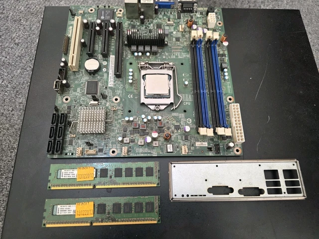 INTEL SERVER BOARD S1200BTS / Xeon E3-1225V2 3.20GHz / 16GB DDR3 ECC ...