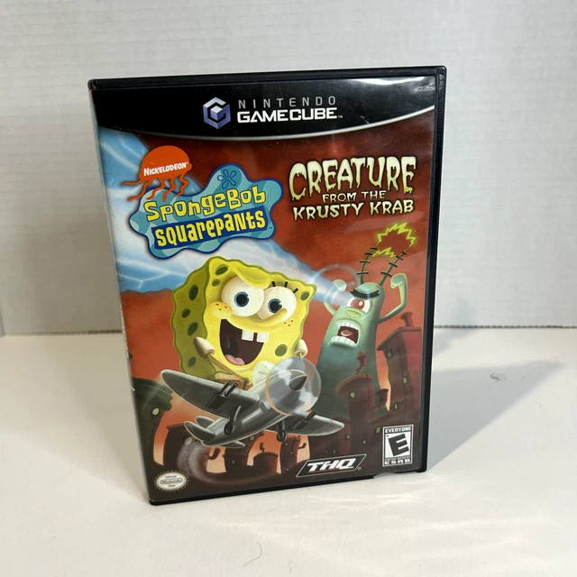 SPONGEBOB SQUAREPANTS CREATURE from the Krusty Krab GameCube CIB With ...