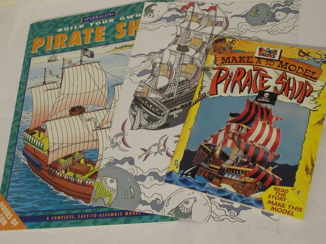 BUILD YOUR OWN Pirate Ship/Make A 3D Model Pirate Ship/The History Of ...