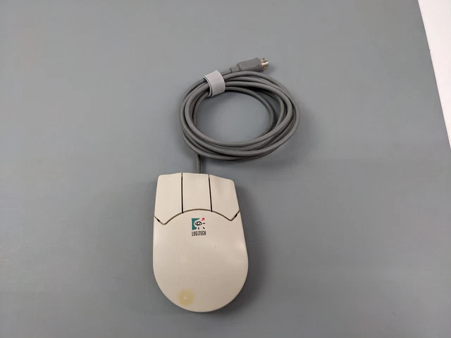 CLASSIC LOGITECH MOUSEMAN 3-button BUS Mouse PK32 - Tested, Working! £ ...