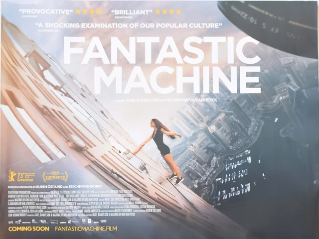 FANTASTIC MACHINE UK Quad Movie Poster £19.95 - PicClick UK