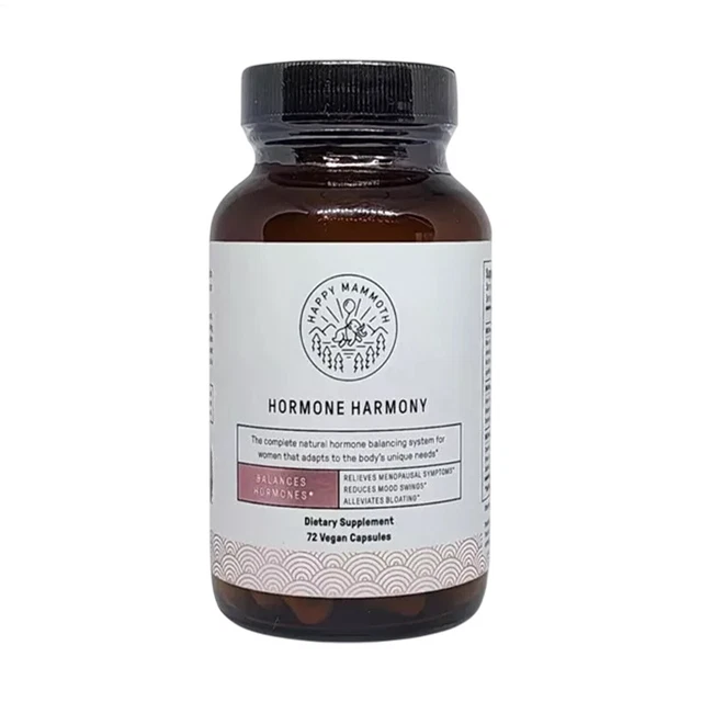 HAPPY MAMMOTH HORMONE Harmony Natural Hormonal Support for Women UK- £9 ...