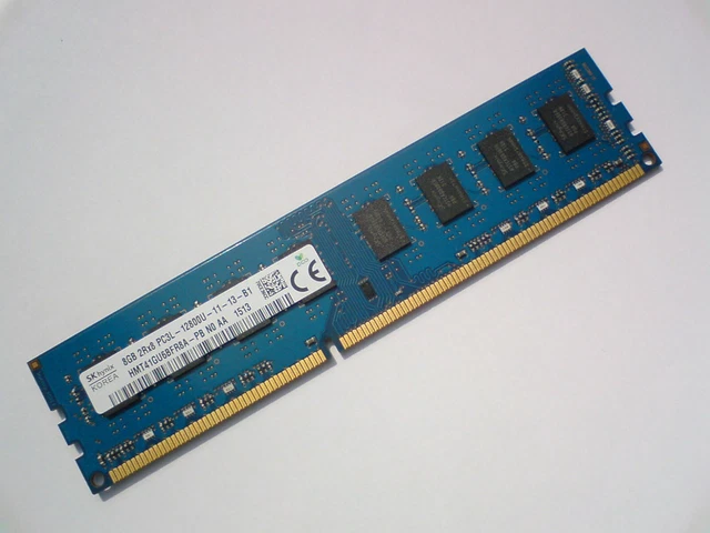 8GB DDR3L 1600 Mhz PC3L-12800U SK HYNIX HMT41GU6BFR8A-PB PC DESKTOP RAM MEMORY EUR 22,99 ...