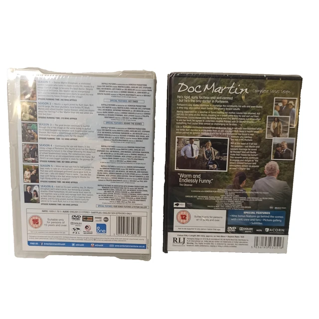 DOC MARTIN SERIES 1 2 3 4 5 6 7 Complete DVD British Medical Region 2 ...
