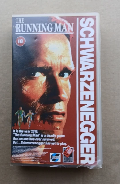 THE RUNNING MAN VHS Video - Arnold Schwarzenegger - 1990 & True Lies ...