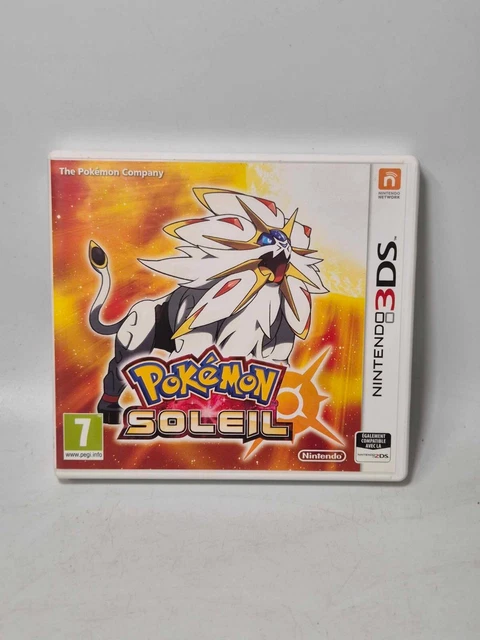 JEU NINTENDO 3DS Pokémon Soleil complet PAL EUR 19,90 - PicClick FR