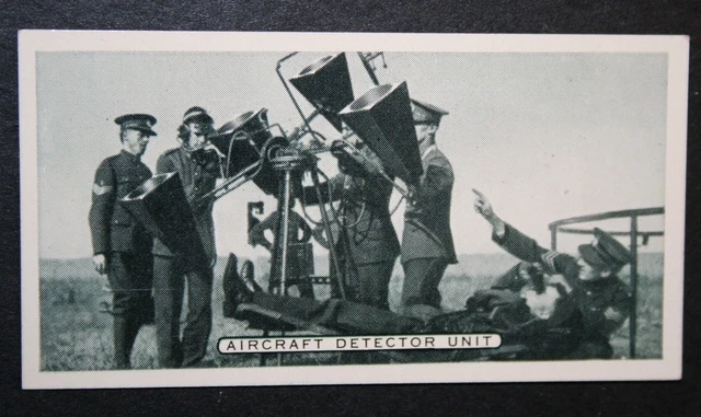 BRITISH ANTI AIRCRAFT Sound Detector Unit Vintage Photo Card HB25 £3.99 ...