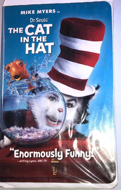 DR. SEUSS THE Cat in the Hat (VHS, 2004, Clamshell Case) Mike Myers $31 ...