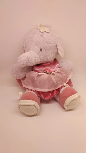 MOTHERCARE BLUE LABEL Humphrey's Corner Lottie Elephant Toy - Pink ...