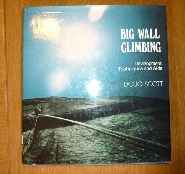 SIGNÉ DOUG SCOTT. Grande escalade murale. Numéro 1981 de Kaye Ward ...