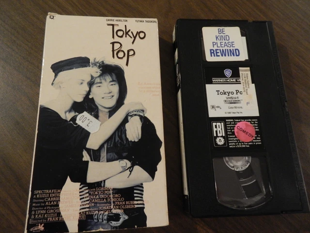 TOKYO POP VHS Carrie Hamilton Comedy Lorimar Video 1988 Music Tadokoro ...
