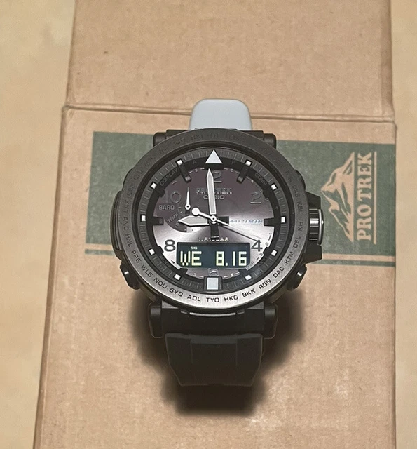 CASIO PRO TREK PRG650Y-1 Night Safari Triple Sensor Ver.3 STN LCD Men's ...