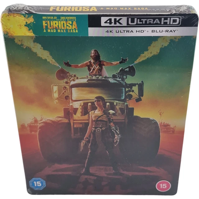 FURIOSA: A MAD Max Saga 4K Ultra HD + Blu-Ray Steelbook Empire Versione 2023 B EUR 71,05 ...