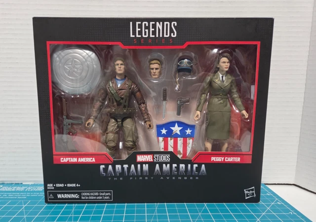 MARVEL LEGENDS 6& MCU 80 Years Captain America Peggy Carter First ...