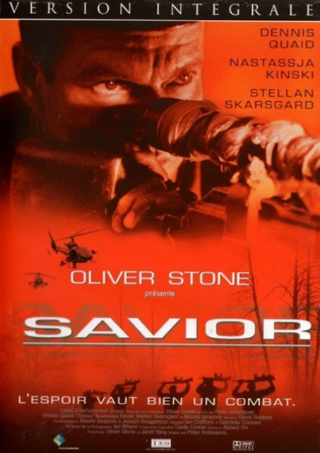 DVD SAVIOR / Oliver Stone, Dennis Quaid, Nastassja Kinski, Stellan ...
