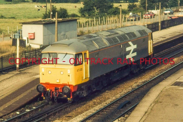 UK RAILWAY PHOTOGRAPH Of Class 47 47235. Rm47-490 £1.70 - PicClick UK