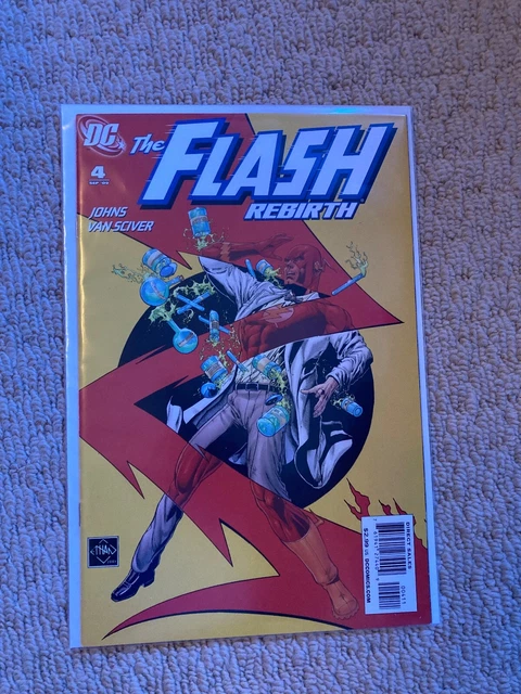 THE FLASH: REBIRTH #4 Geoff Johns, Van Sciver (Infinite Crisis, Aquaman ...