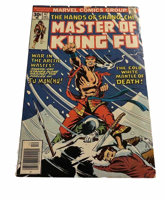 MASTER OF KUNG FU #47 Shang-Chi Marvel Bronze Age 1976 Grade Inférieure ...
