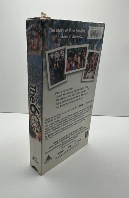 THE '60S : The Complete Miniseries (VHS, 1999) Julia Stiles Hippie ...