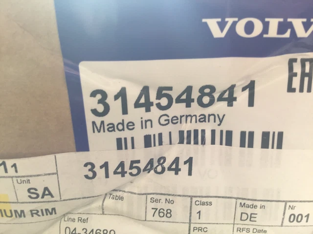 VOLVO S60 POLESTAR Genuine 19” Alloy wheel Diamond Cut 31454841 £330.00 ...