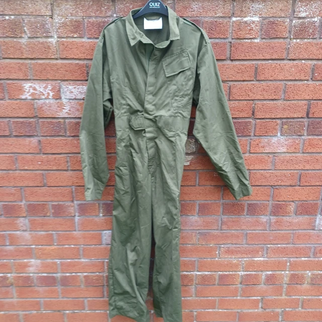 BRITISH ARMY COVERALLS Genuine Surplus Mechanics Overalls Immaculate ...