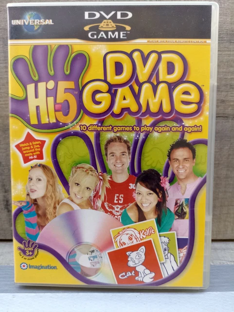 RARE HI-5 DVD Game Interactive 10 Different Games to Play UK Pal 2 Version Unive £11.99 ...