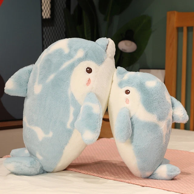 COZY DOLPHIN PLUSH Pillow Ideal Soft Ocean Animal Gift For Children £23 ...