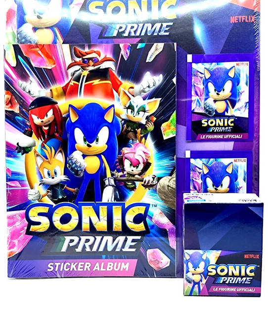 ALBUM D'AUTOCOLLANTS SONIC PRIME + 210 AUTOCOLLANTS EUR 54,90 - PicClick FR