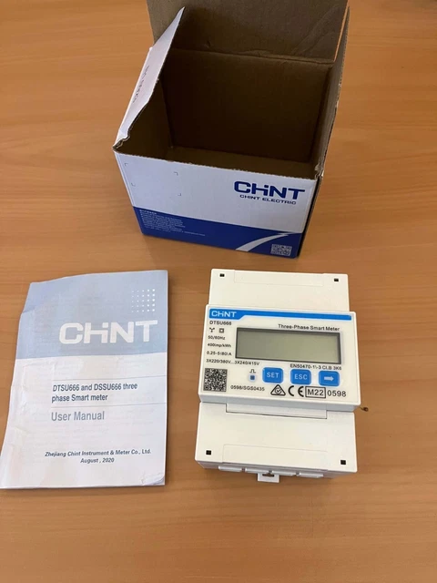 CHINT DTSU666, COMPTEUR intelligent 3 phases, Modbus, mesure directe ...