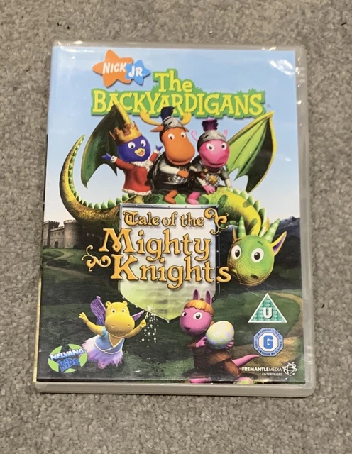 DVD BACKYARDIGANS - The Tale Of The Mighty Knights (DVD, 2009) In Good ...