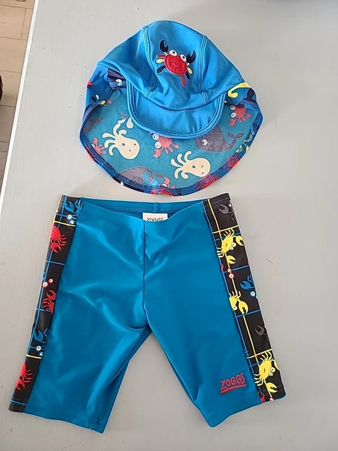 ZOGGS SWIM SHORTS And Matching Hat £1.68 - PicClick UK