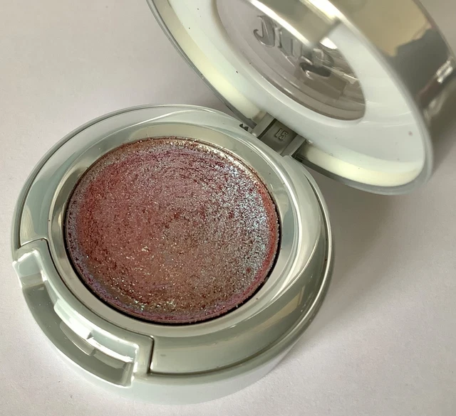 URBAN DECAY MOONDUST Eyeshadow in SOLSTICE Pink-Red w/Green 3D Sparkle ...