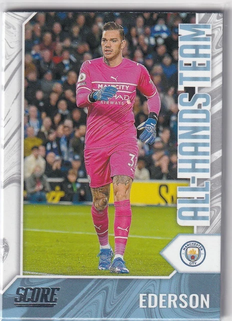 PANINI FIFA SCORE 2021-22 Soccer Cards All-Hands Team Nr. 12 Ederson ...