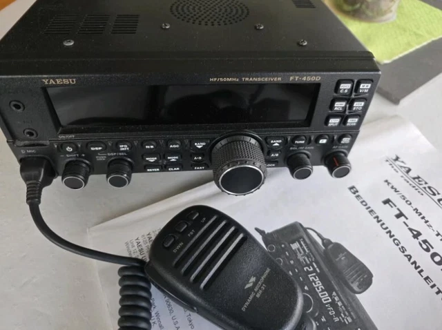 YAESU FT-450D HF/50 MHz Transceiver mit Antennentuner EUR 466,00 ...