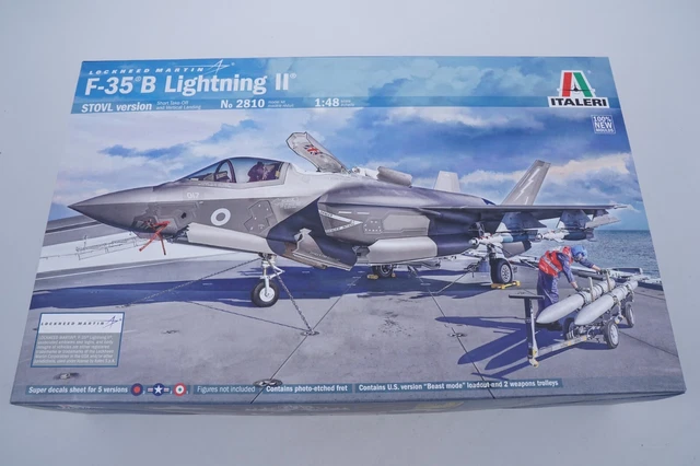 ITALERI 2810 LOCKHEED Martin F-35B Lightning II 1:48 modellismo EUR 24 ...