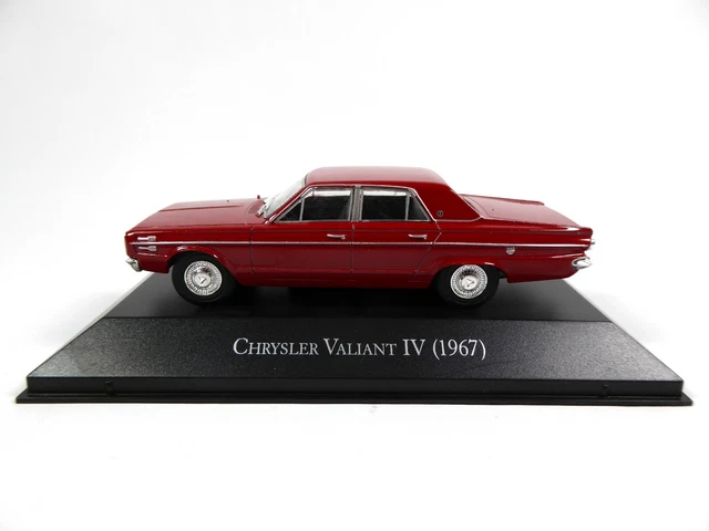CHRYSLER VALIANT IV 1967- 1:43 SALVAT Autos Inolvidables Diecast Model ...