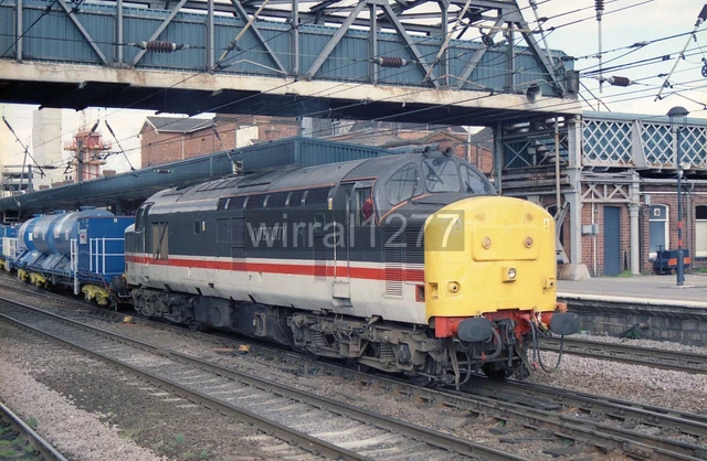ORIGINAL RAILWAY PHOTOGRAPHIC negative Class 37 37685 at Doncaster £3. ...